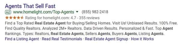 Real Estate Ads: Examples of Impactful Google & Facebook Ads